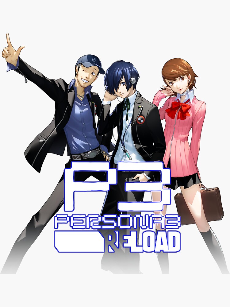 "Persona 3 Reload Trio" Sticker for Sale by Passione | Redbubble