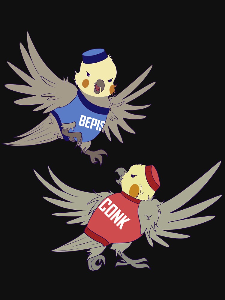 "BEPIS vs CONK" T-shirt for Sale by SprinkleBunny | Redbubble | birb t ...