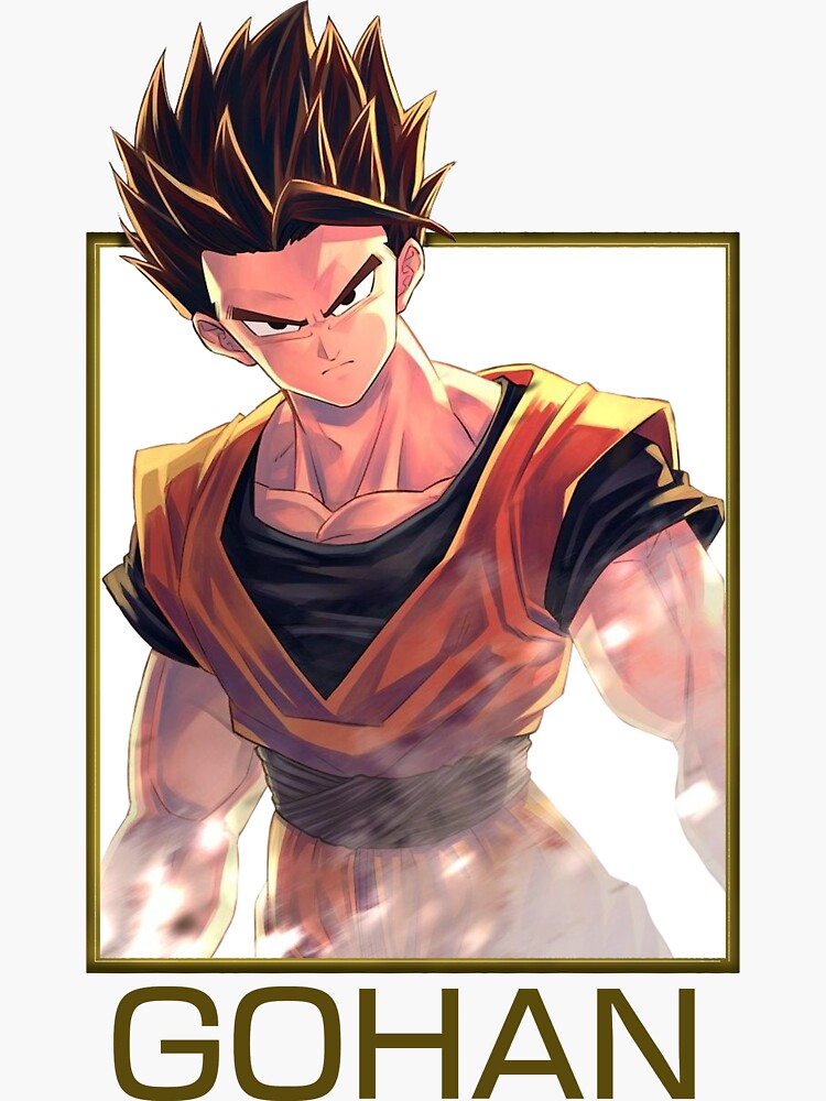 "Gohan DragonBallZ " Sticker for Sale by andrea-bossio | Redbubble