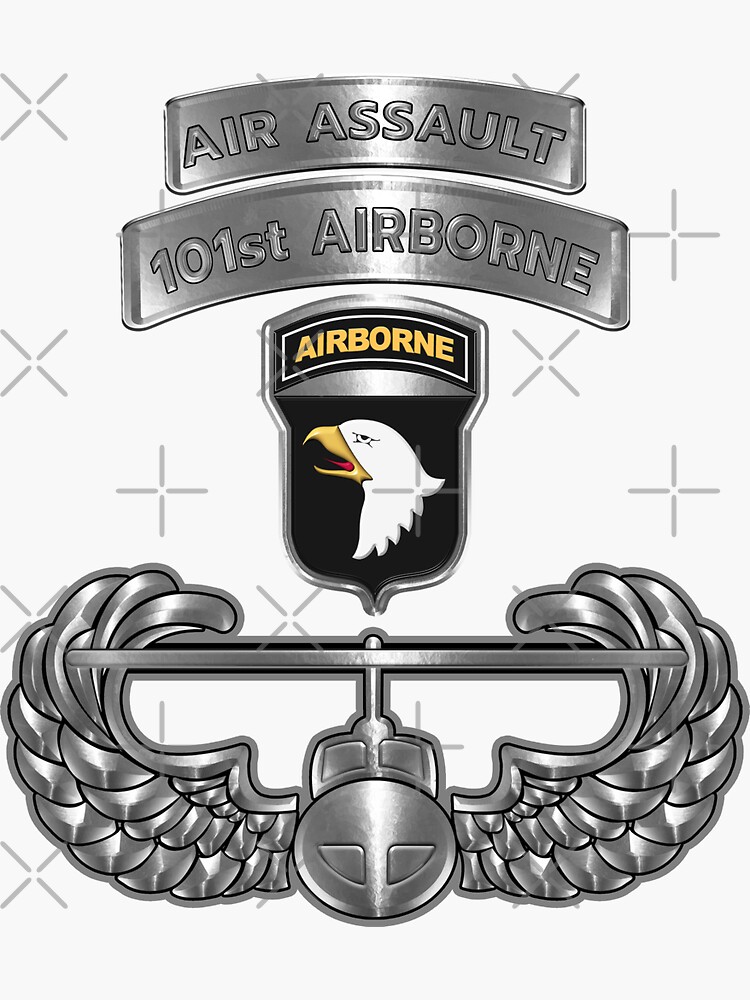 "101st Airborne Division Air Assault " Sticker for Sale by ...