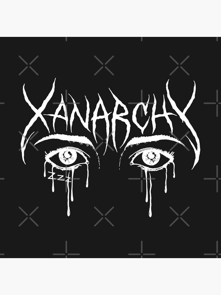 "Xanarchy " Sticker for Sale by LenaG56 | Redbubble