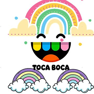 "toca boca" Sticker for Sale by godivareid | Redbubble