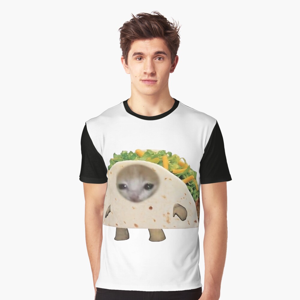 "Happy Taco Cat" Sticker for Sale by OvertimeProject | Redbubble