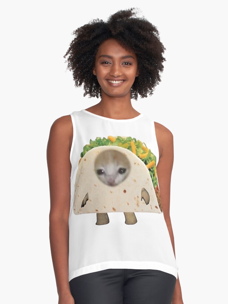 "Happy Taco Cat" Sticker for Sale by OvertimeProject | Redbubble