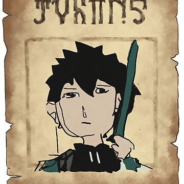 "HSR Dan Heng Wanted Poster by Gepard" Sticker for Sale by 25oyfu ...