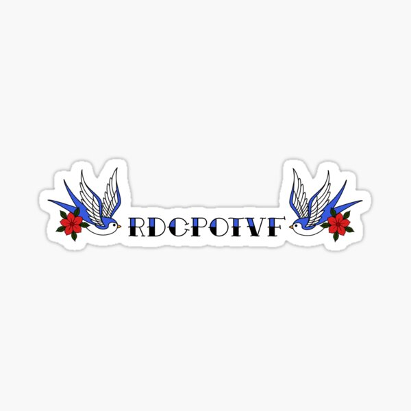 "RDCPOTVF" Sticker for Sale by Kaiigibsonnn | Redbubble