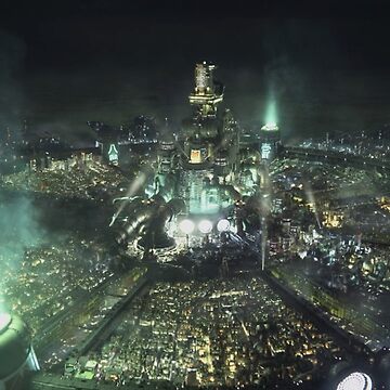 "Midgar" Metal Print by jett31 | Redbubble