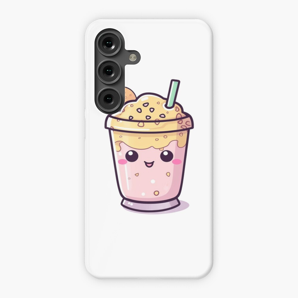 "happy kawaii boba milk tea" Sticker for Sale by chameleon-crook ...