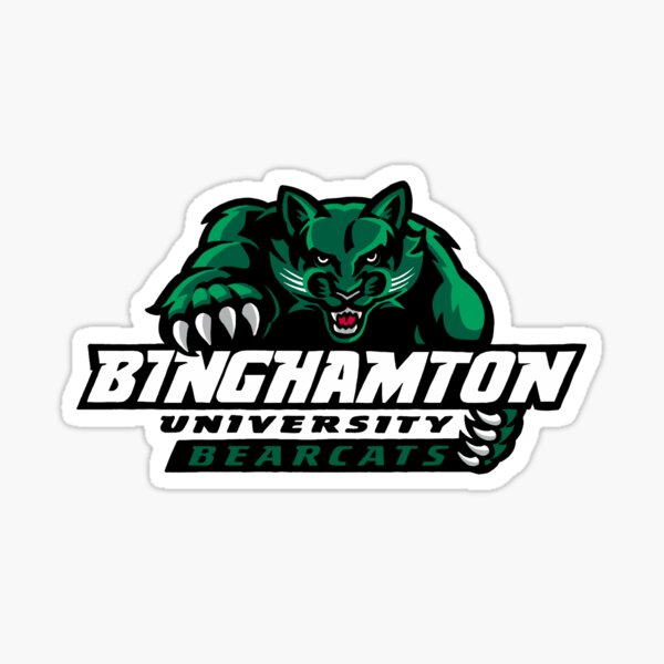 "Binghamton University Bearcat" Sticker for Sale by sweetartdoodles ...