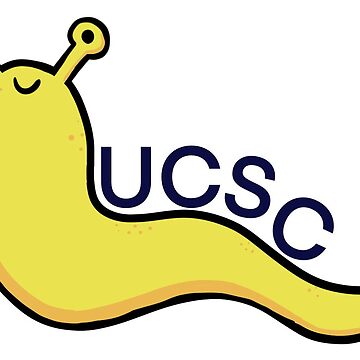 "UCSC Banana Slug" Sticker for Sale by chickie- | Redbubble