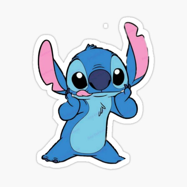"Cute stitch" Sticker by Reality Fan | Redbubble