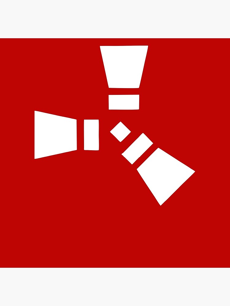 "Rust Game Logo" Poster for Sale by dimeldimas | Redbubble