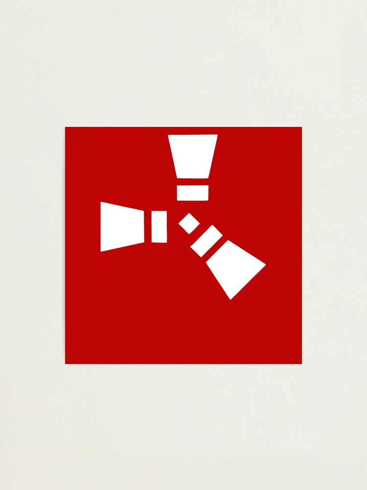 "Rust Game Logo" Photographic Print for Sale by dimeldimas | Redbubble