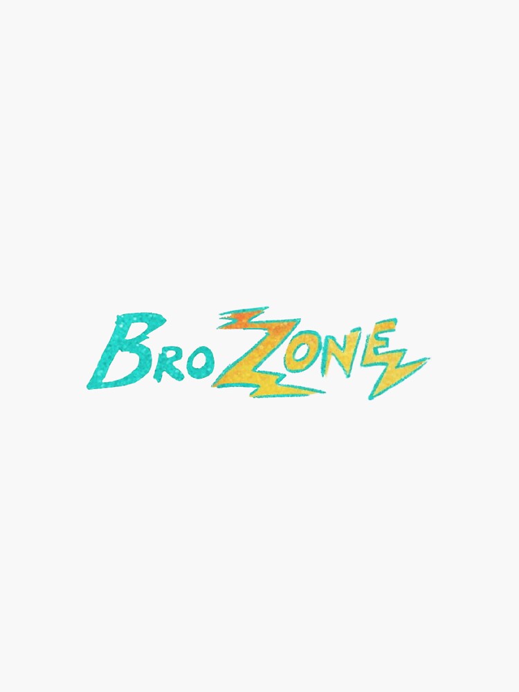 "BROZONE" Sticker for Sale by evann13 | Redbubble