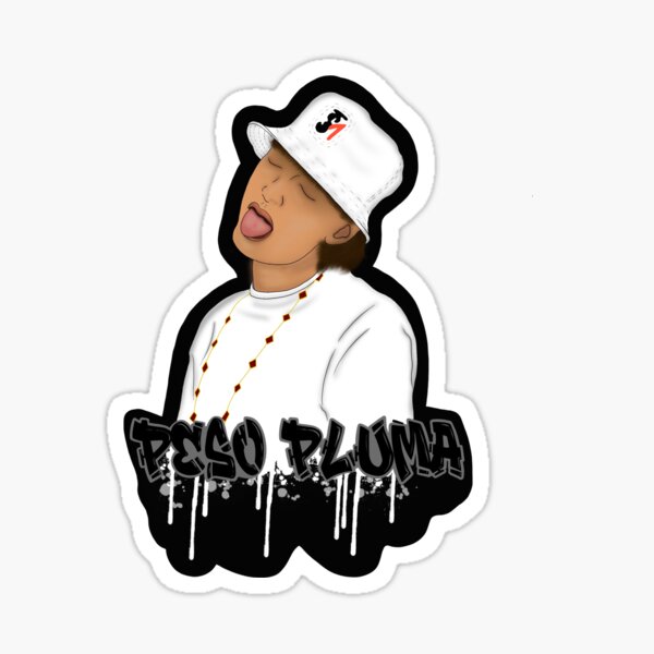 "Peso Pluma " Sticker for Sale by LizLaChingona | Redbubble
