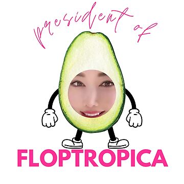 "Floptropica president jiafei" Sticker for Sale by Slayfandom | Redbubble