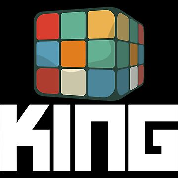 Dekokissen for Sale mit "Cuber King Puzzle lösen Speed Cubing Men_s ...