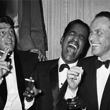"Rat Pack - Dean Martin, Sammy Davis Jr" Sticker for Sale by ...