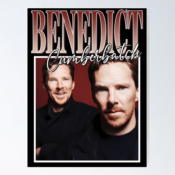 "Benedict Cumberbatch" Poster for Sale by CarterDefeated | Redbubble
