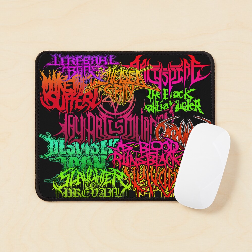 "Deathcore Sticker Pack" Sticker for Sale by xDumpTruckx | Redbubble