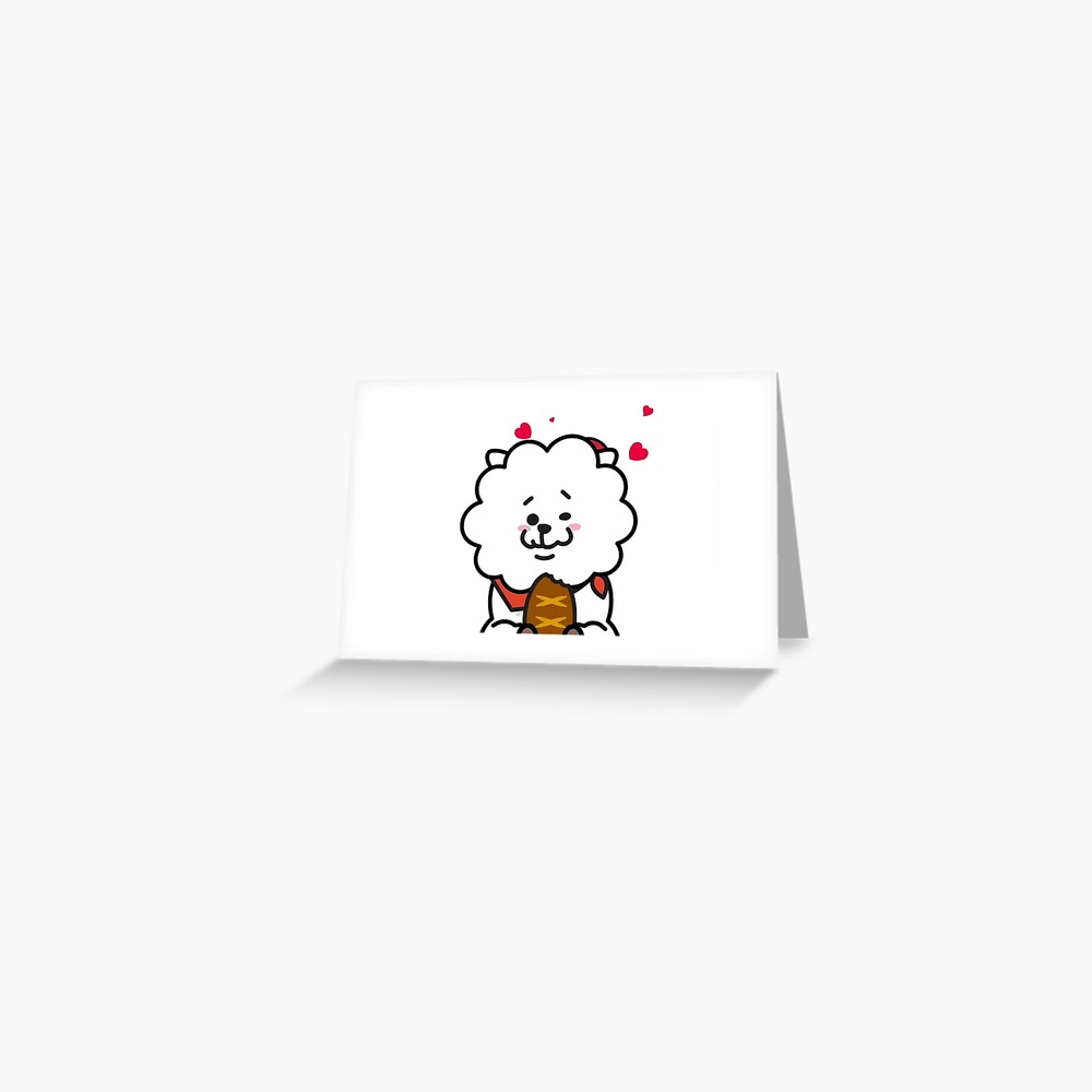 Tarjetas de felicitación «JIN BT21 PERSONAJE: RJ EATING» de TJAL ...