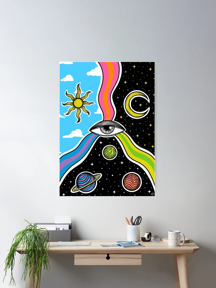 Surrealism Trippy Hippie Art