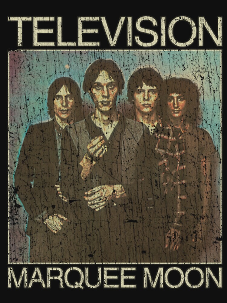 "Marquee Moon 1977 - Television Band" Essential T-Shirt for Sale by ...