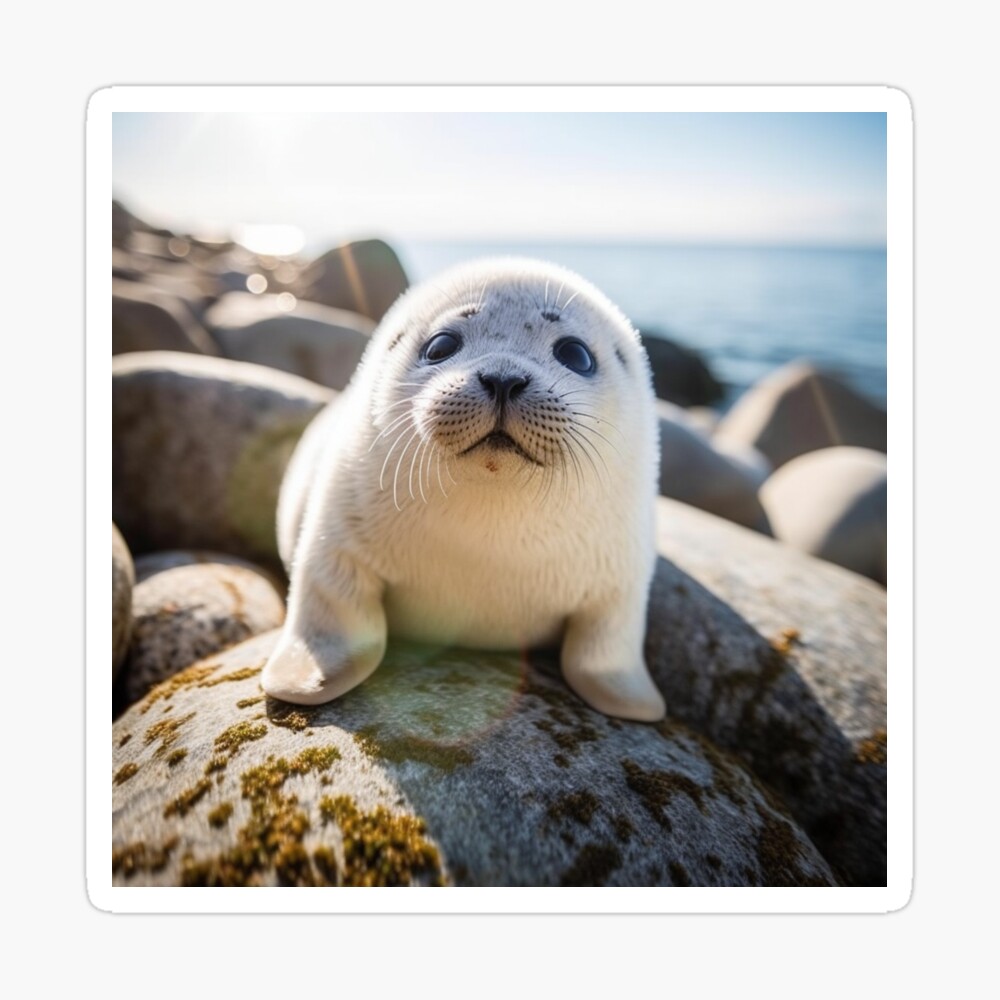 Baby Cute Seal Animal