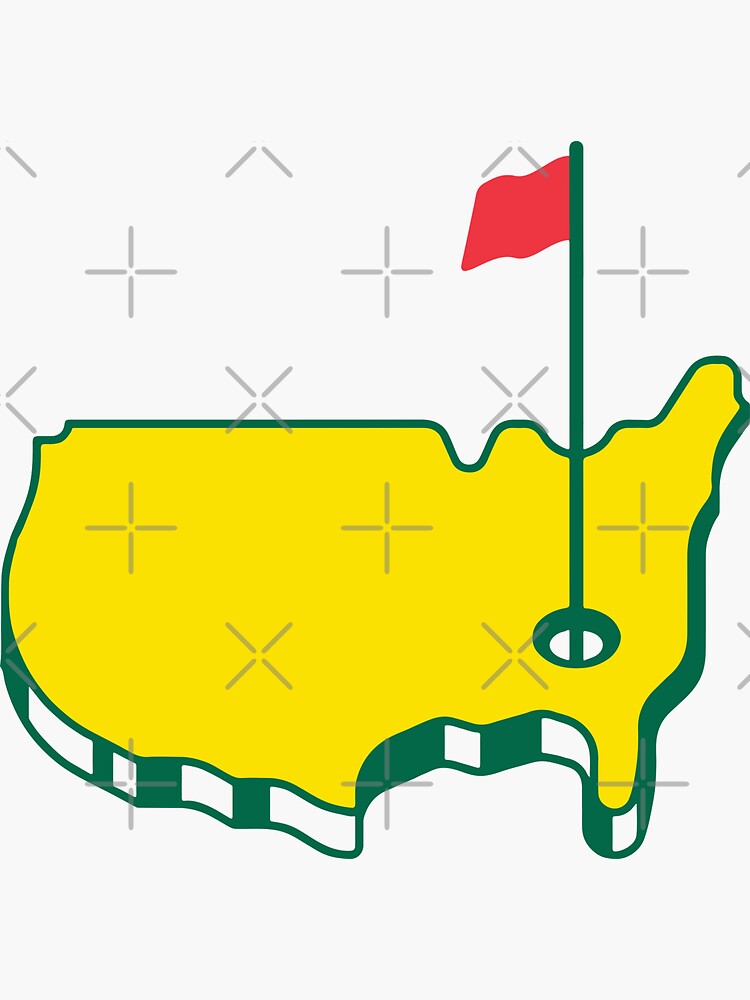 "Masters" Sticker for Sale by On Target Sports | Redbubble