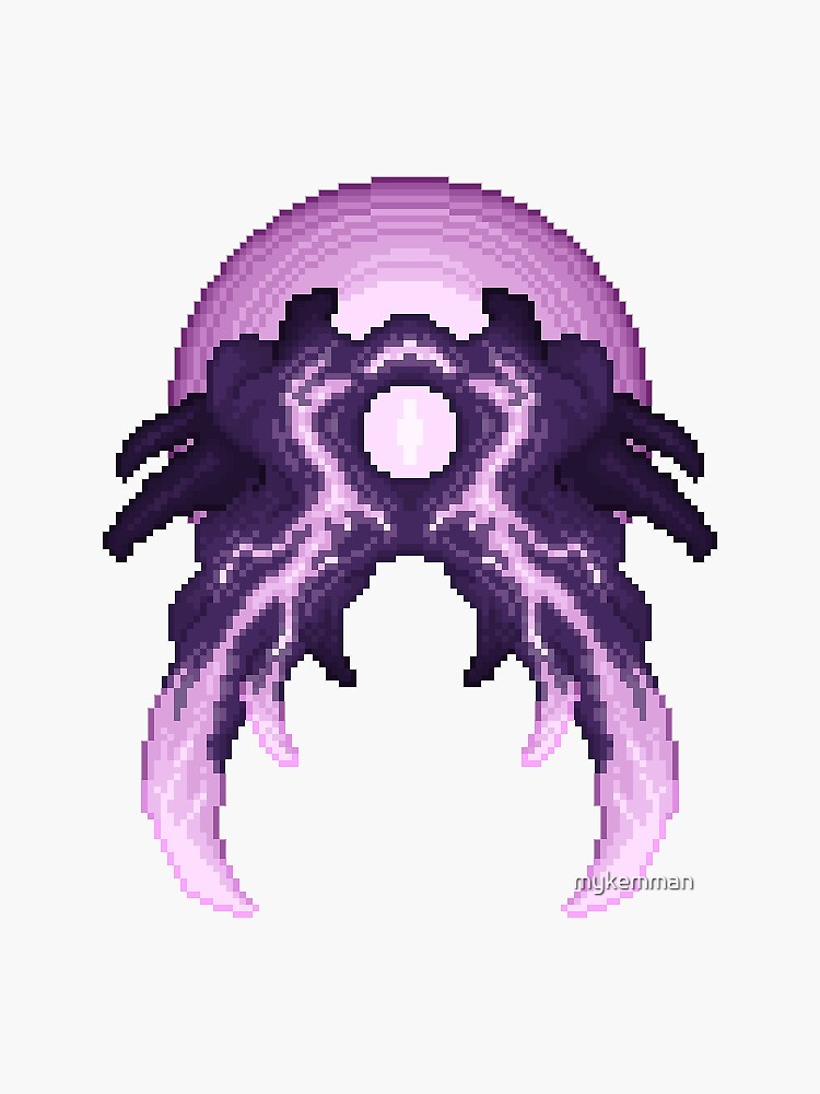 "Purple Terraria Boss" Sticker for Sale by mykemman | Redbubble