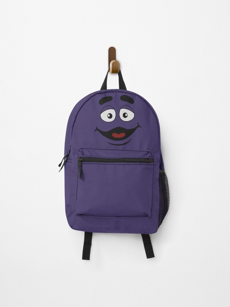 "grimace mcdonalds Purple cartoon Meme" Backpack for Sale by ...