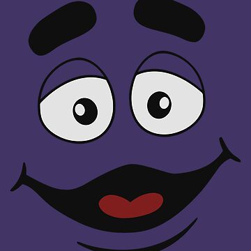 "grimace mcdonalds Purple cartoon Meme" Backpack for Sale by ...