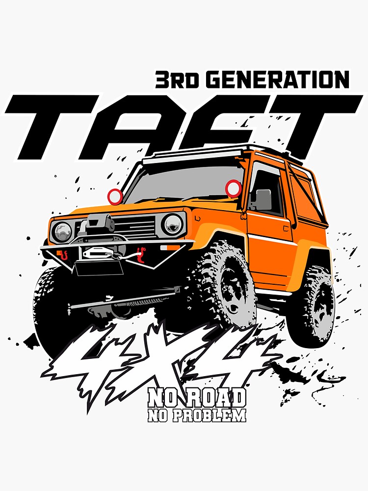 "3rd generation of daihatsu taft" Sticker for Sale by bekti sutomo ...