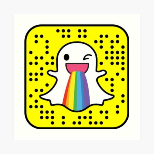 Snapchat Art Prints | Redbubble