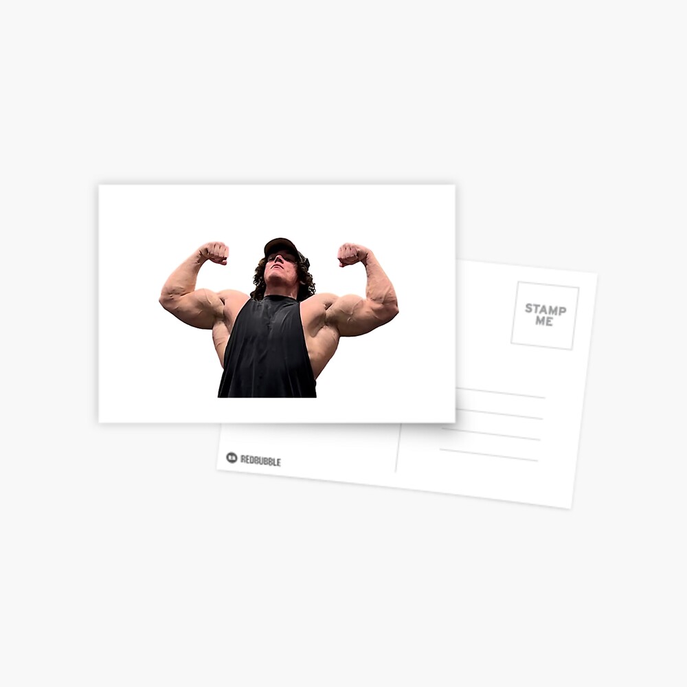 "Sam Sulek Double Bicep" Sticker for Sale by TopThreadTrove | Redbubble
