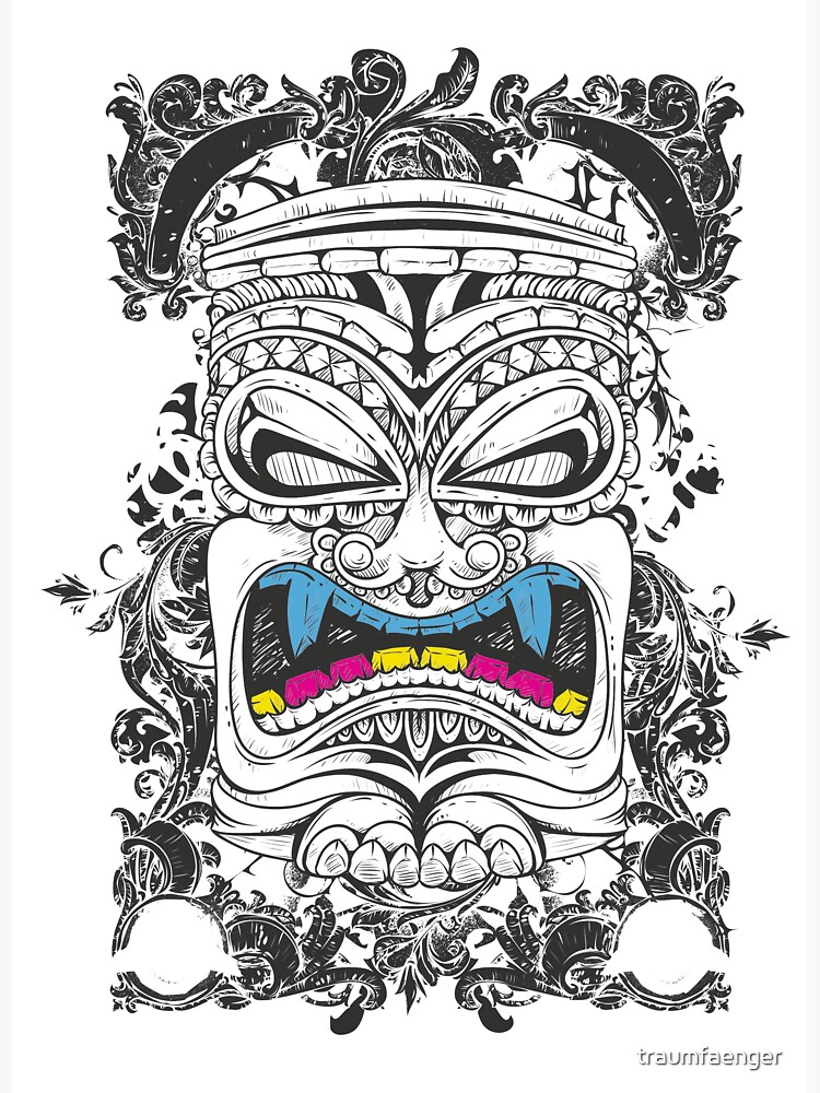 "Totem" Sticker by traumfaenger | Redbubble