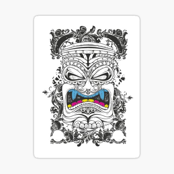 "Totem" Sticker by traumfaenger | Redbubble