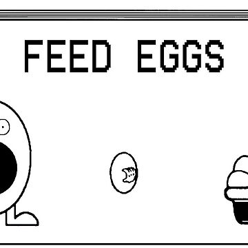 "ITYSL FEED EGGS Game" Sticker for Sale by thomasca | Redbubble