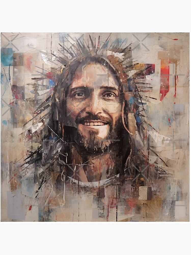 "JESUS CHRIST STREET ART" Art Board Print by Anki-ConceptArt | Redbubble
