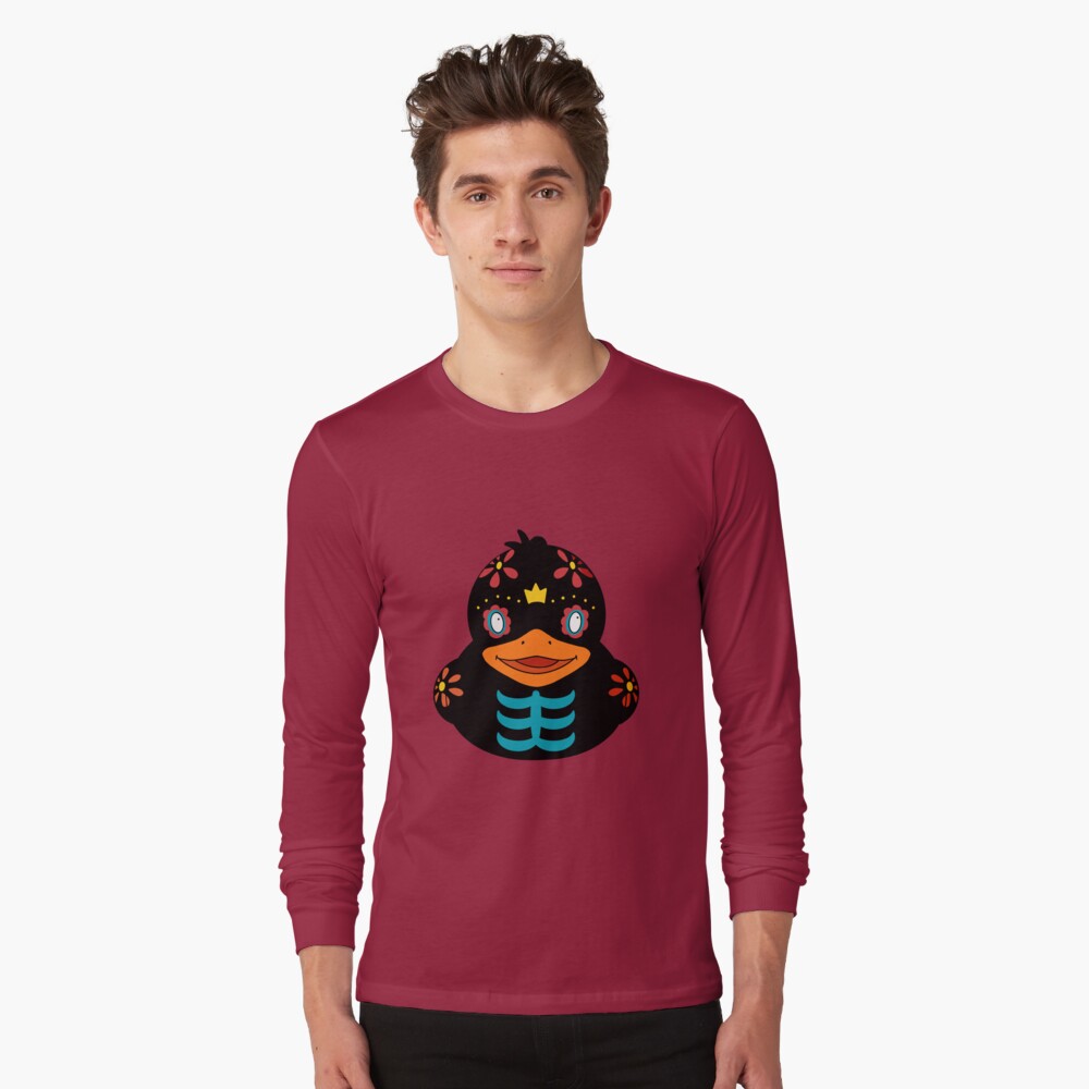 "Day of the Dead Rubber Duck" Sticker for Sale by alishaober | Redbubble