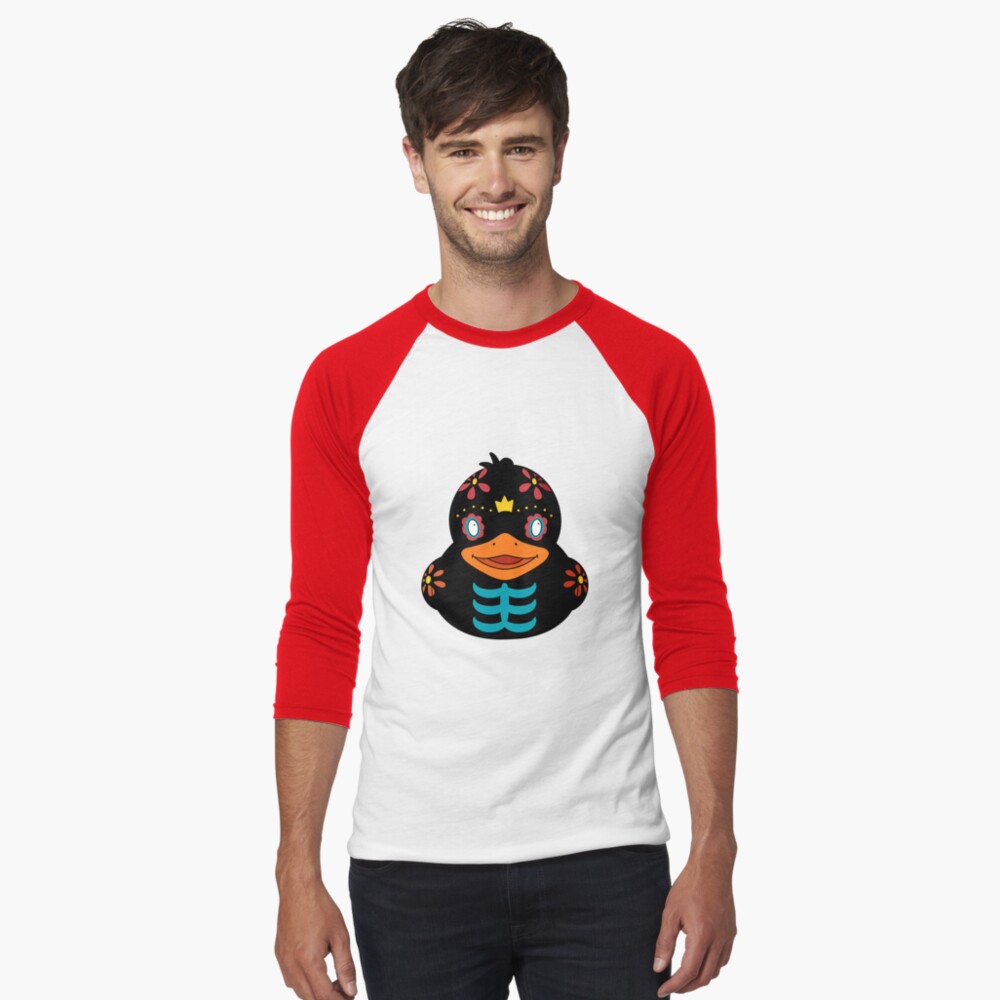 "Day of the Dead Rubber Duck" Sticker for Sale by alishaober | Redbubble