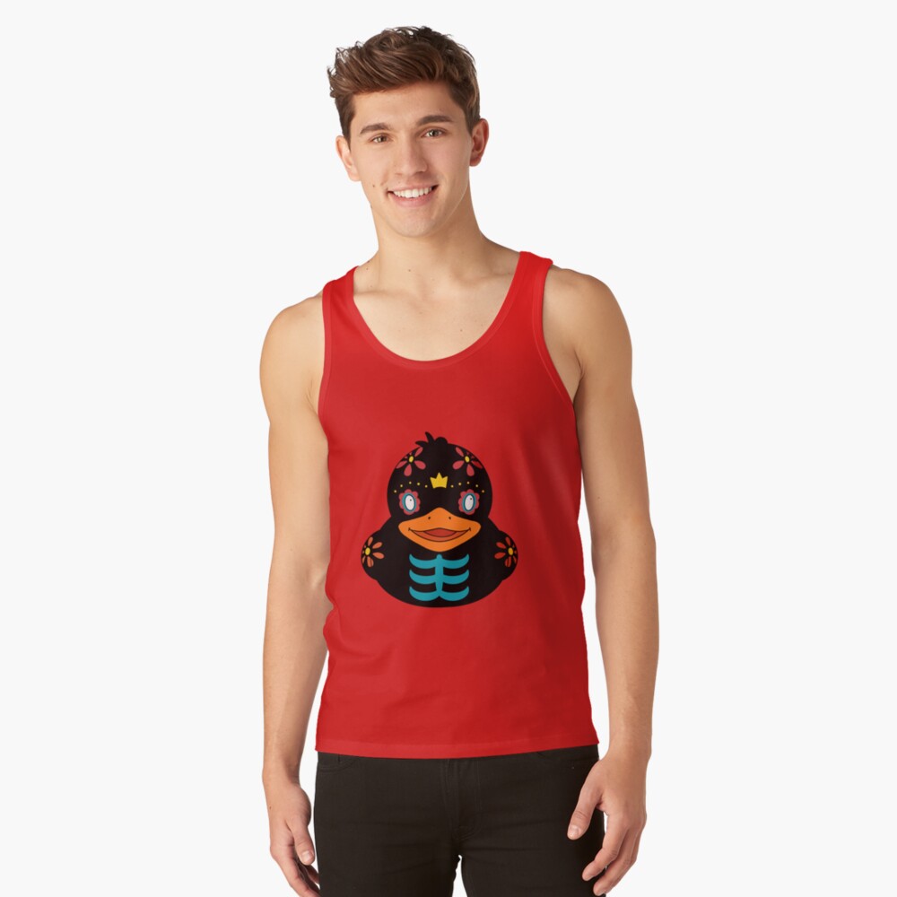 "Day of the Dead Rubber Duck" Sticker for Sale by alishaober | Redbubble