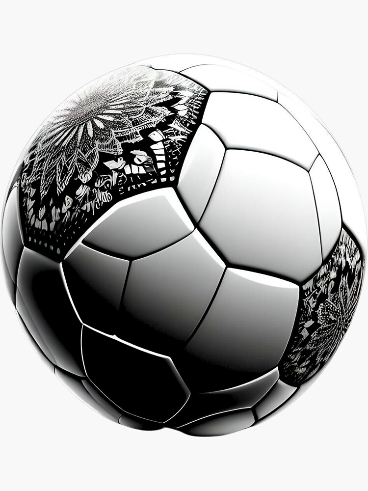 "Mandala Soccer Ball" Sticker for Sale by magdalashore | Redbubble