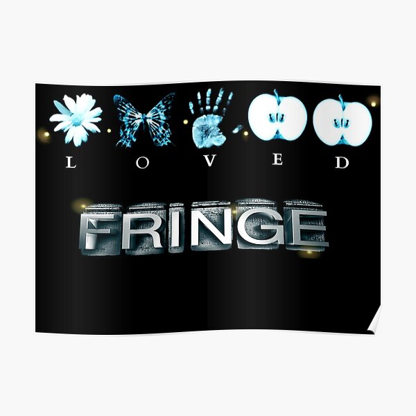 "FRINGE - FRINGE Glyphs Alphabet" Poster by JoyMichelle | Redbubble