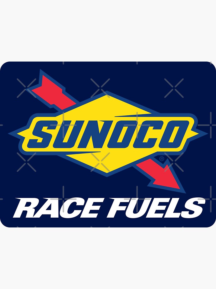 "Sunoco Race Fuels" Sticker for Sale by TheScrambler | Redbubble