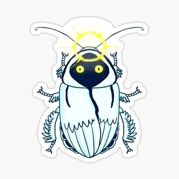 "Insect Angels: Bioluminescent Cockroach" Sticker for Sale by ...