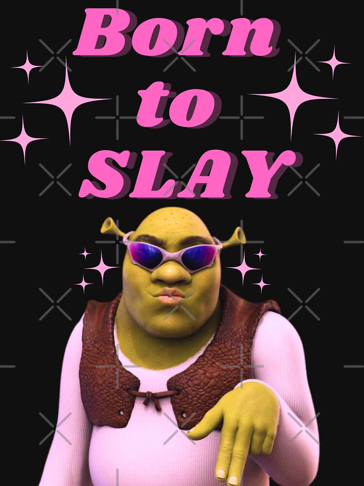 "BORN TO SLAY" Essential T-Shirt for Sale by Szijon | Redbubble