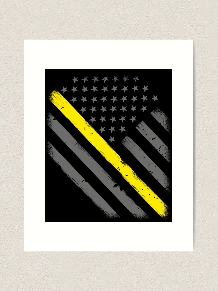 Dispatch Week Gifts 911 Dispatcher Hero Png, Thin Gold Yellow Line Png ...