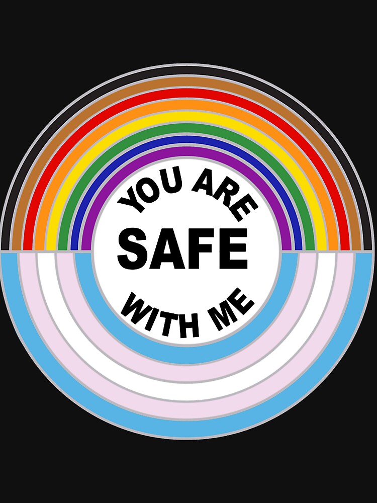 "You Are Safe With Me" Essential T-Shirt for Sale by miccoby4 | Redbubble