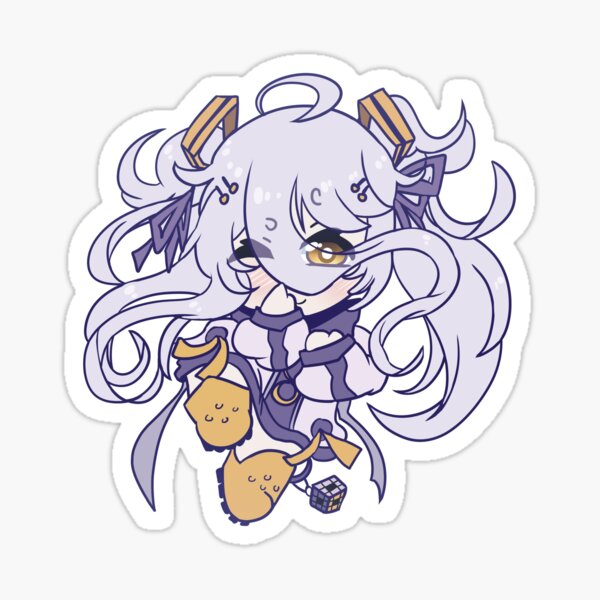 "VShojo Henya The Genius Chibi" Sticker for Sale by kelsmister | Redbubble